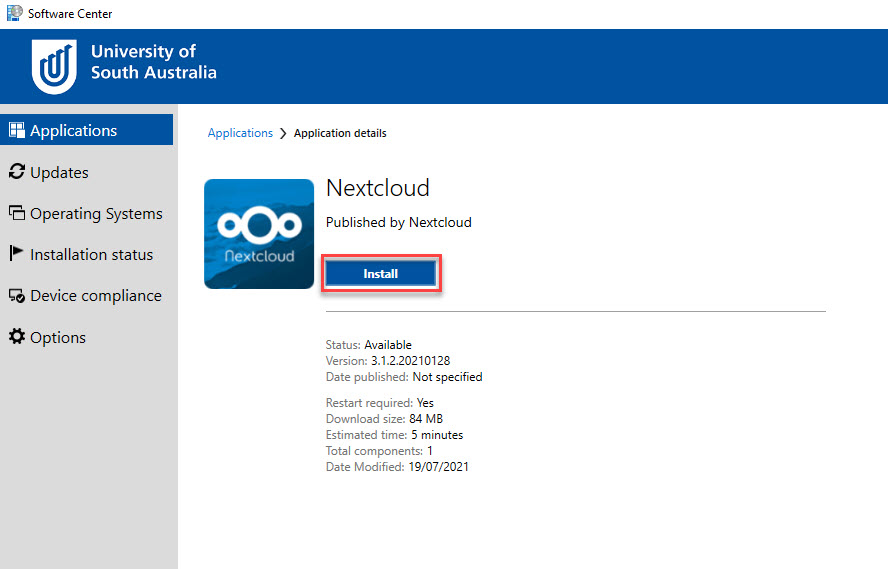 UniSA Research Data Storage - AskResearch - Intranet - University of ...